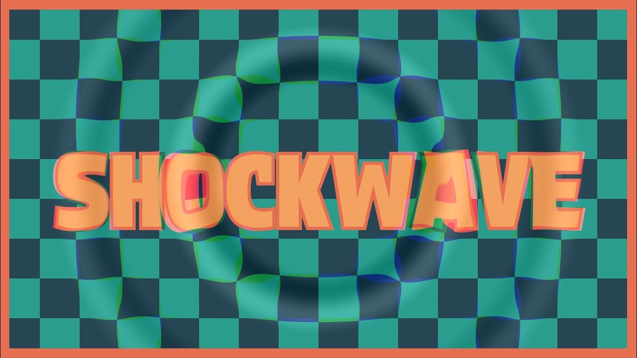 Shader image distortion (make a shockwave effect!) - YouTube