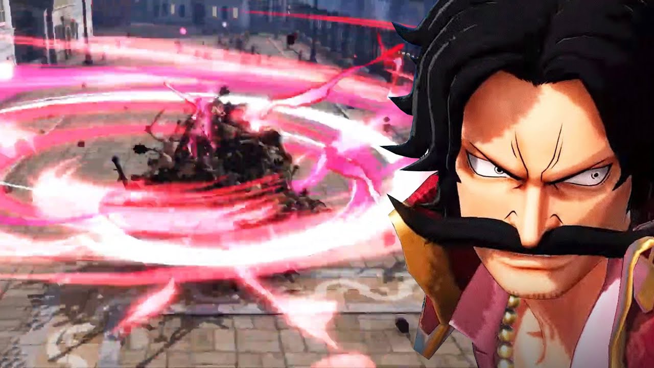 One Piece Pirate Warriors 4 - Gol D. Roger Haki Attack Combo Showcase ...