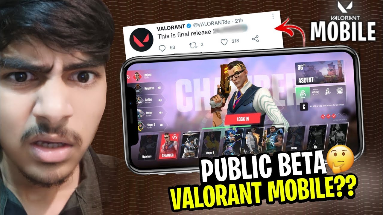 Valorant Mobile Public Beta Test🤯 Release Date? - YouTube