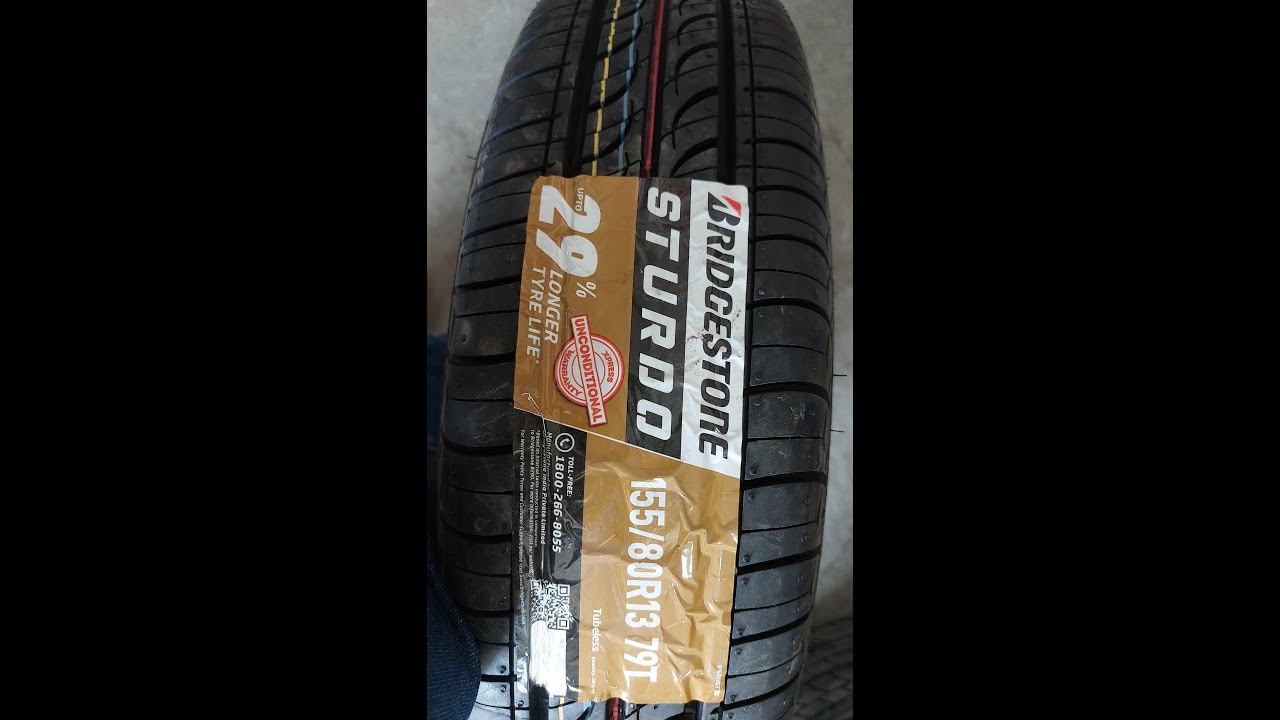 हमारी 🚘गाडी का नया टायर। Bridgestone Sturdo tyre. 29% Jyada Chalega. - YouTube