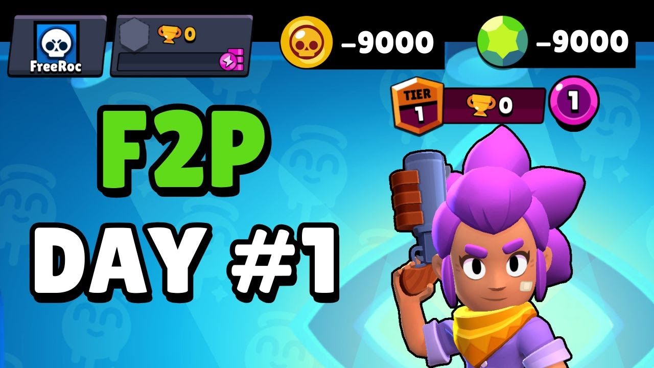 Can I BEAT Brawl Stars? - (F2P #1) - YouTube