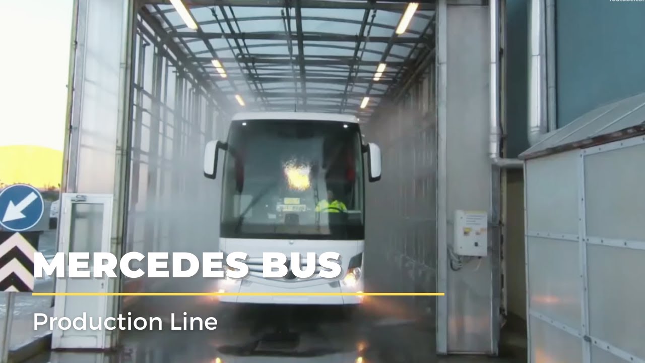 Mercedes Bus Production Line | Mercedes Plant in Turkey | How Mercedes ...