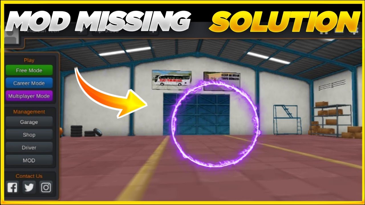 🔴 Problem fixed video | Bus is not showing in bus simulator Indonesia ...