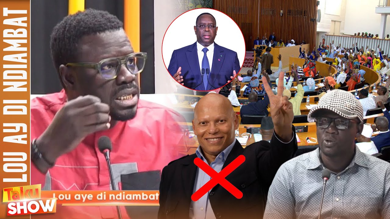 MODOU DIOUF TACLE SEVEREMENT KARIM WA PDS NIO YAKH DEUGU BI....MACKY ...
