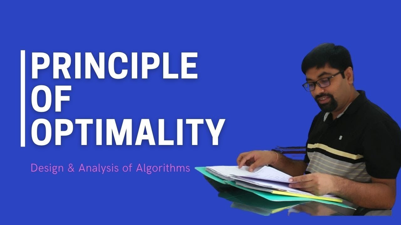 42 Principle Of Optimality Youtube
