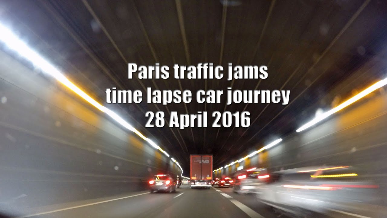 gopro time lapse car journey Market Harborough England - Beziers France ...