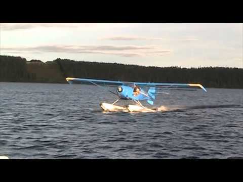kitfox 3 rotax 670 take off labrador canada - YouTube