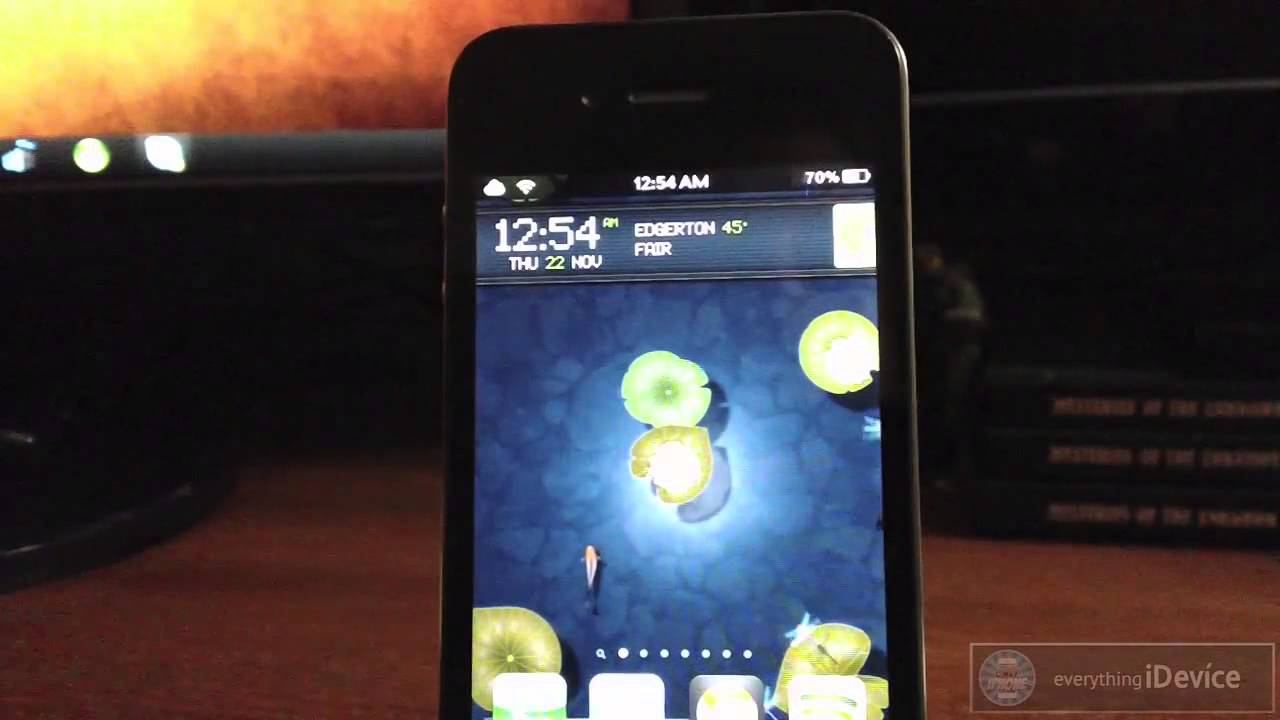 Weather Widget For iPhone & iPod LCD Interactive Forecast S iWidgets ...