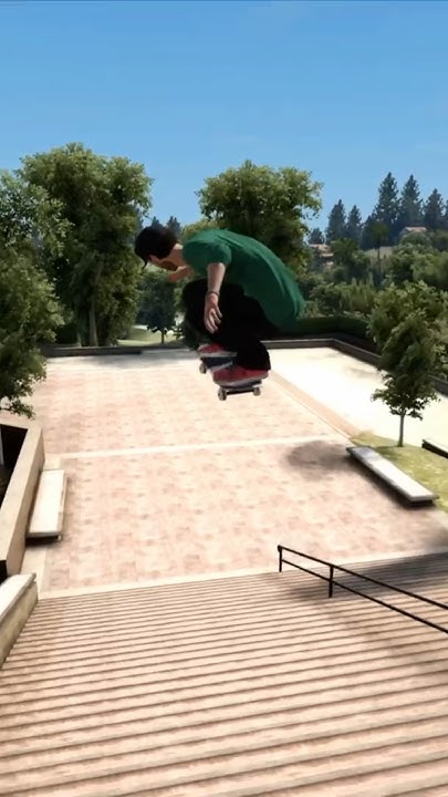 The Hardest Hardcore Gap in Skate 3? Peterson Pavilion Stair Gap - YouTube