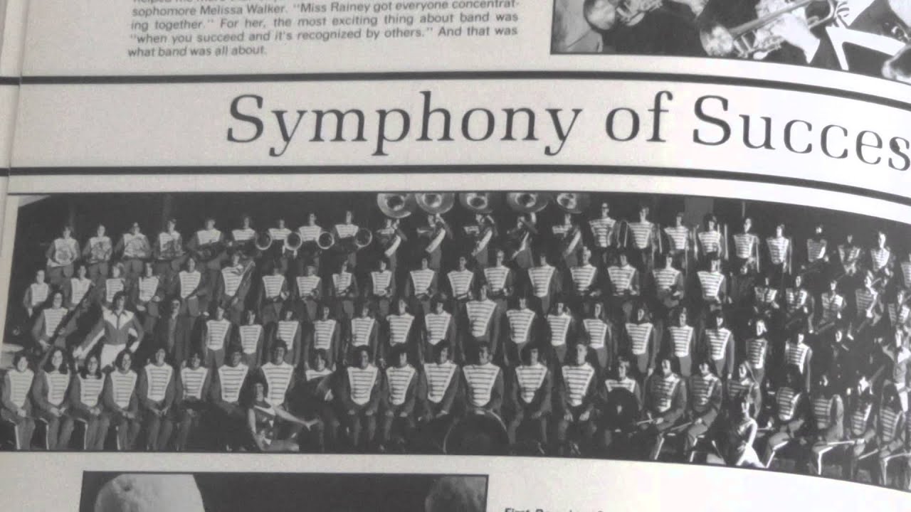 Lanier High Band, Austin Texas Christmas concert circa late 1970s ...