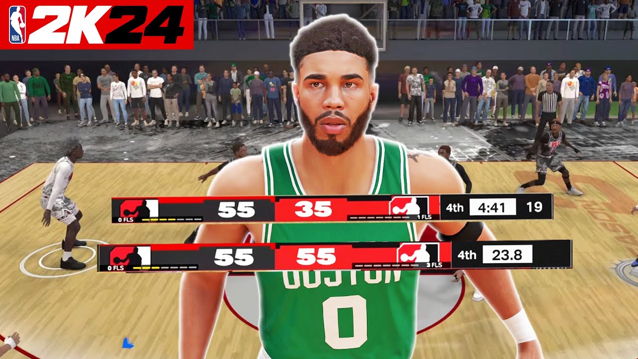 Coming Back From A 20 POINT LEAD IN 4 MINUTES IN NBA 2k24... - YouTube