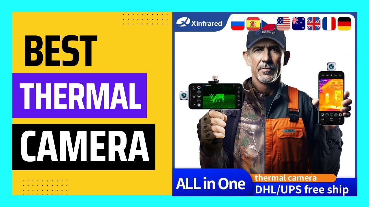 50 Hz Night Vision to Hunt Thermal Monocular Xinfrared XH09(X2) Thermal ...