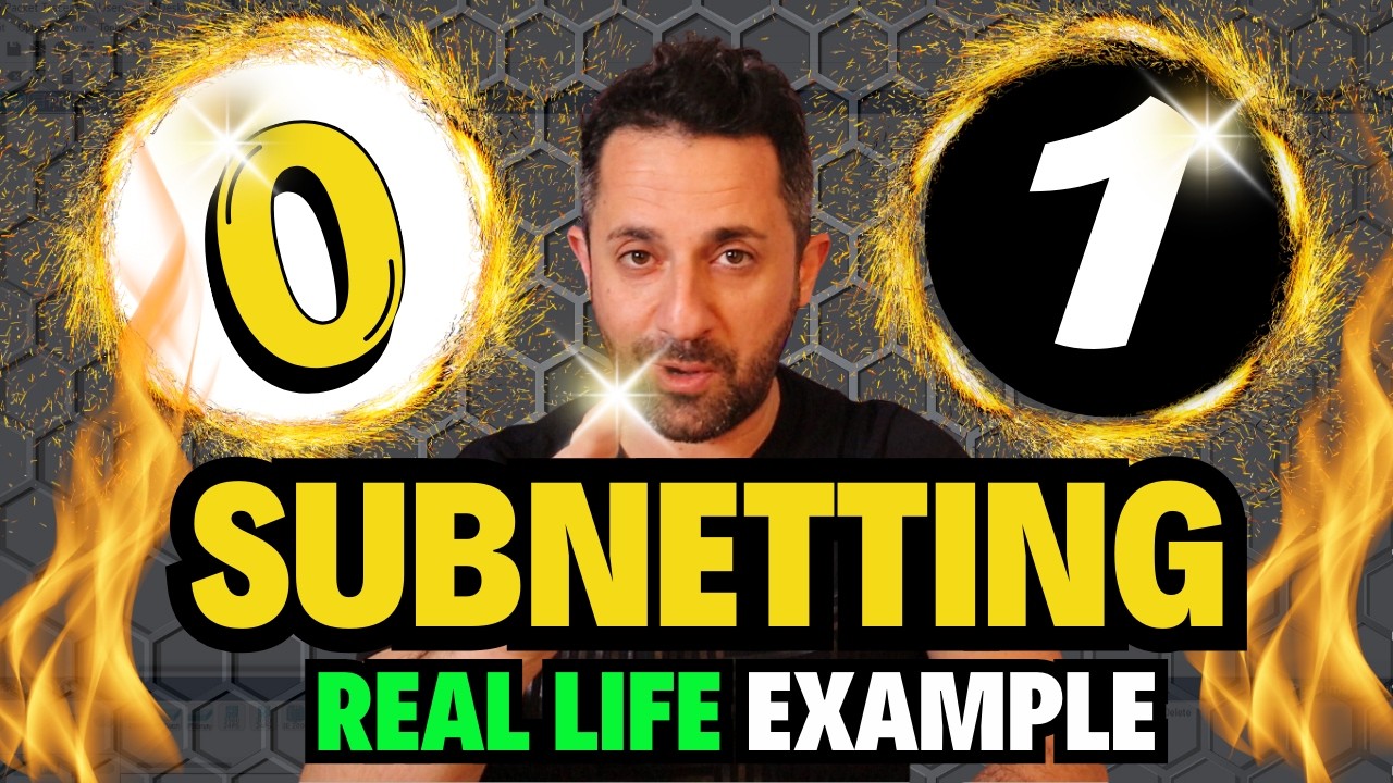 A Step-by-Step Real Subnetting Example on Packet Tracer! - YouTube