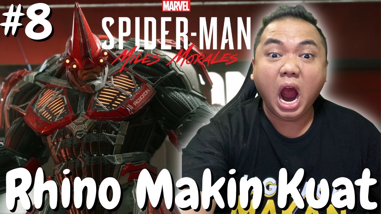 Rhino Dengan Armor Roxxon Semakin Kuat Ya - Marvel's Spider-Man: Miles ...