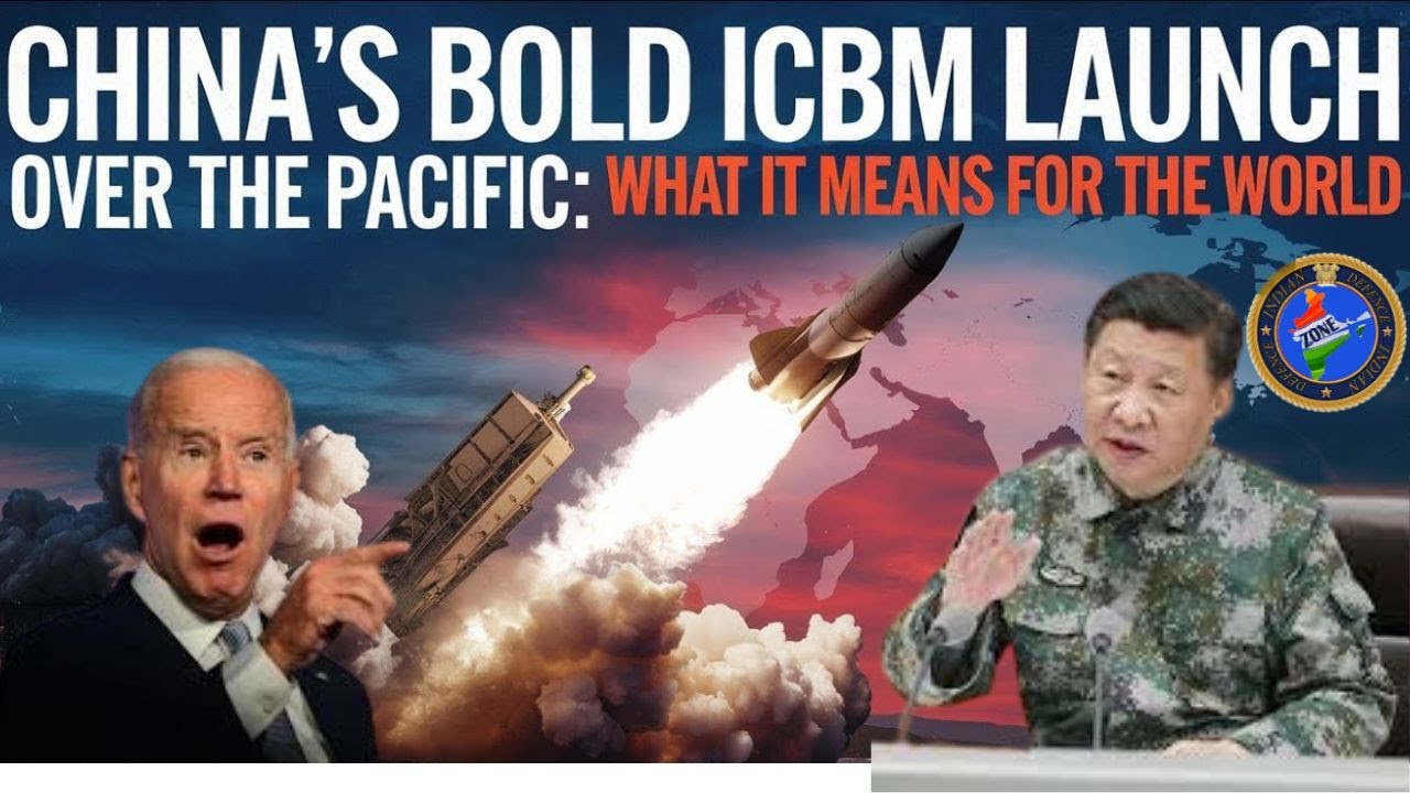 China Conducts Rare ICBM Test into Pacific, Raising International ...