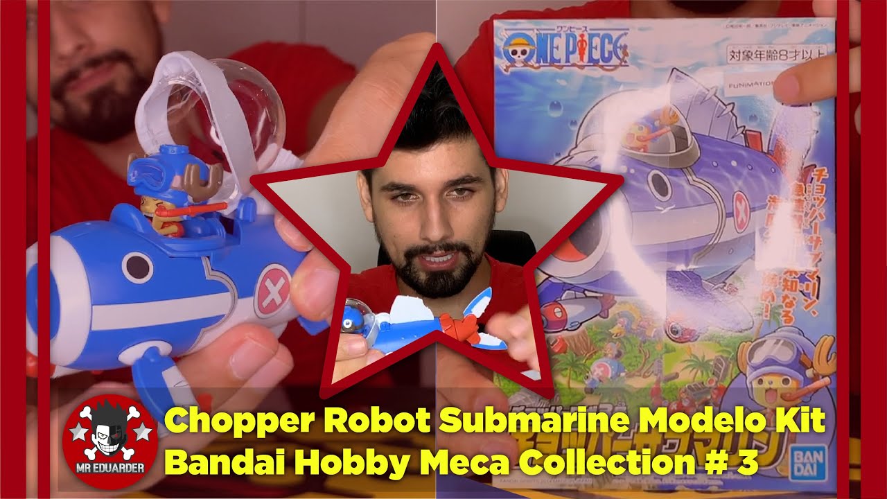 Chopper Robot Submarine Modelo Kit - Unboxing y armado - Bandai Hobby ...