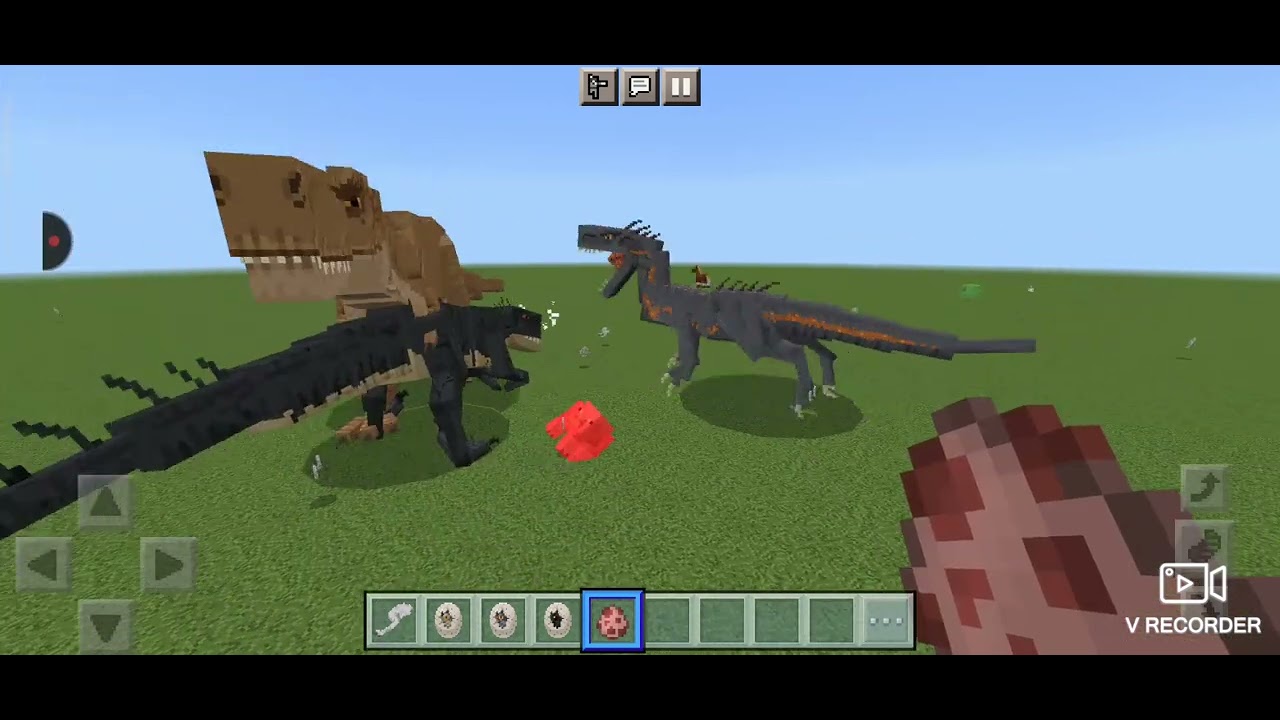 Rexy JWD vs Indoraptor JWTFK and Scorpius Rex JWCC Minecraft 🦖🆚🦖🦖 - YouTube