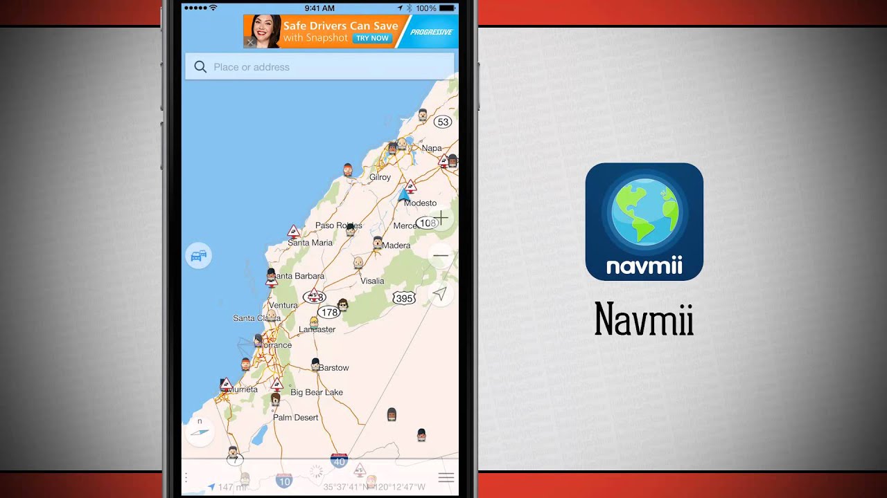 Navmii GPS iPhone App Demo - DailyAppShow - YouTube