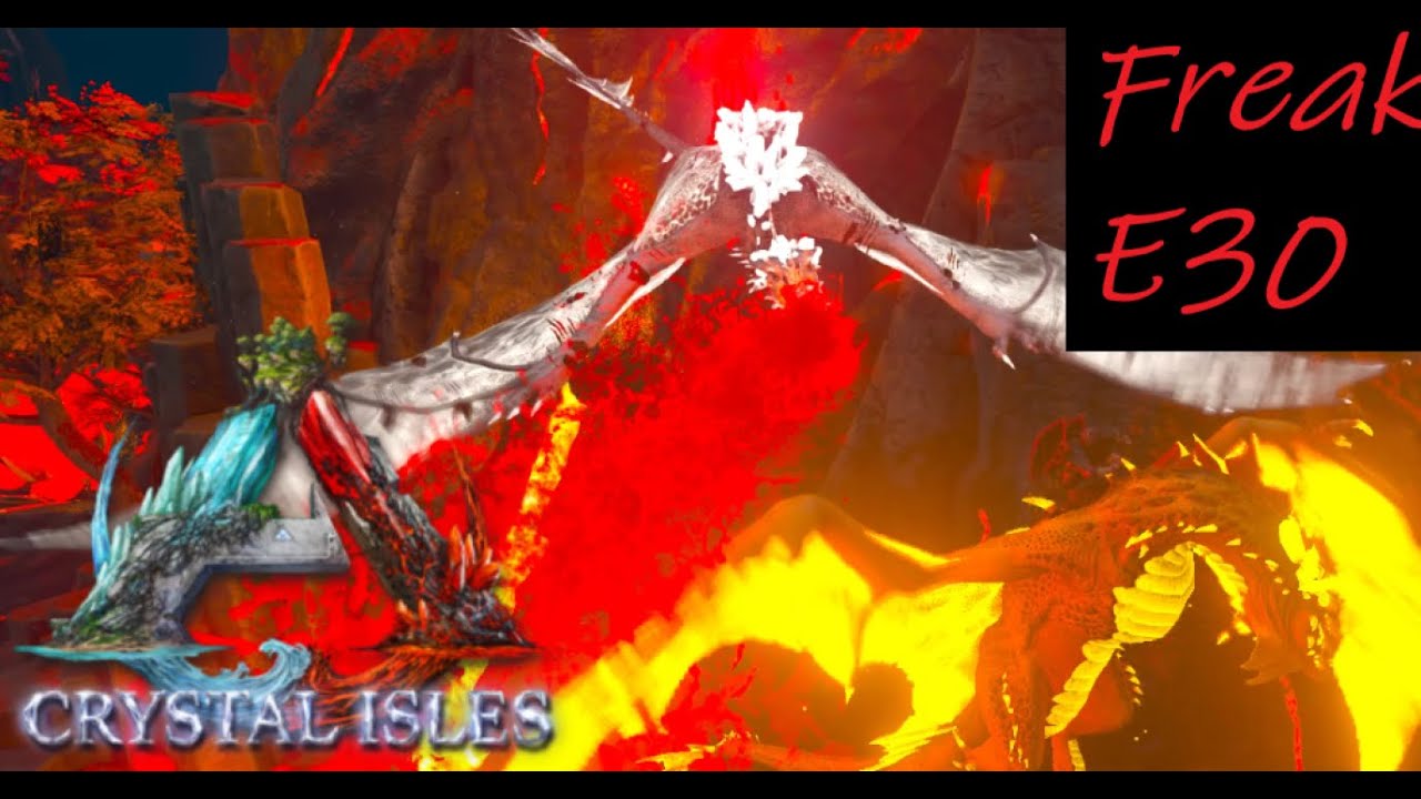 Alpha crystal wyvern a Všichni mají hlad [CZ/SK]ARK:Survival Evolved ...