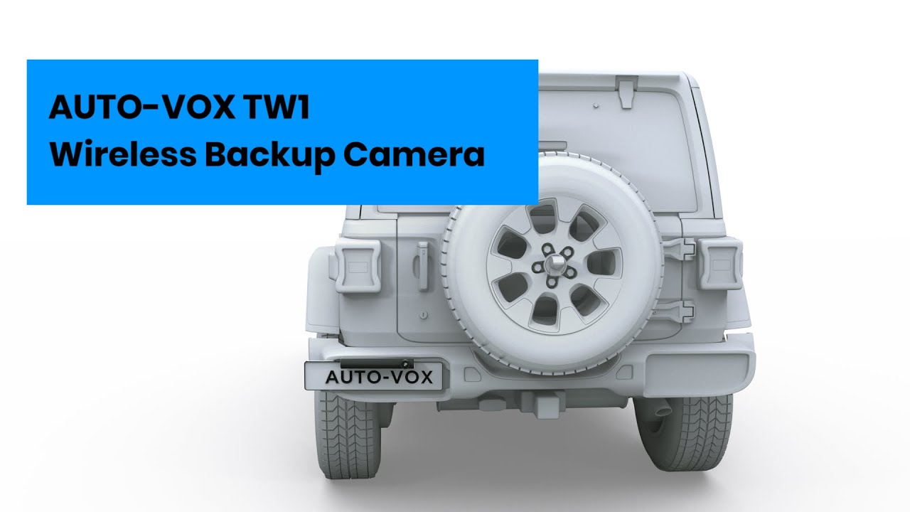 AUTO-VOX TW1 Truly Wireless Backup Camera - YouTube