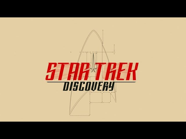 Beautiful opening credit sequence for Star Trek: Discovery