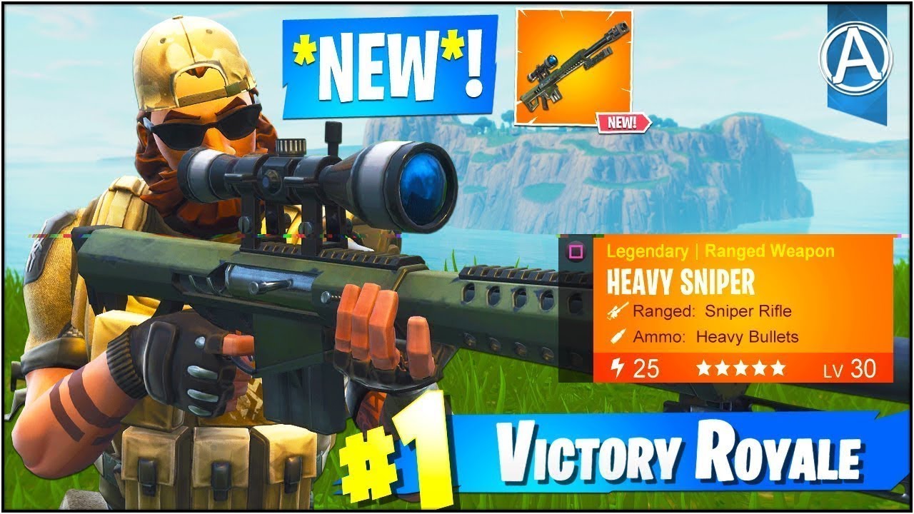 Fortnite : 5.21 Update, Heavy Sniper, Rip Minigun (Free No Copyright ...