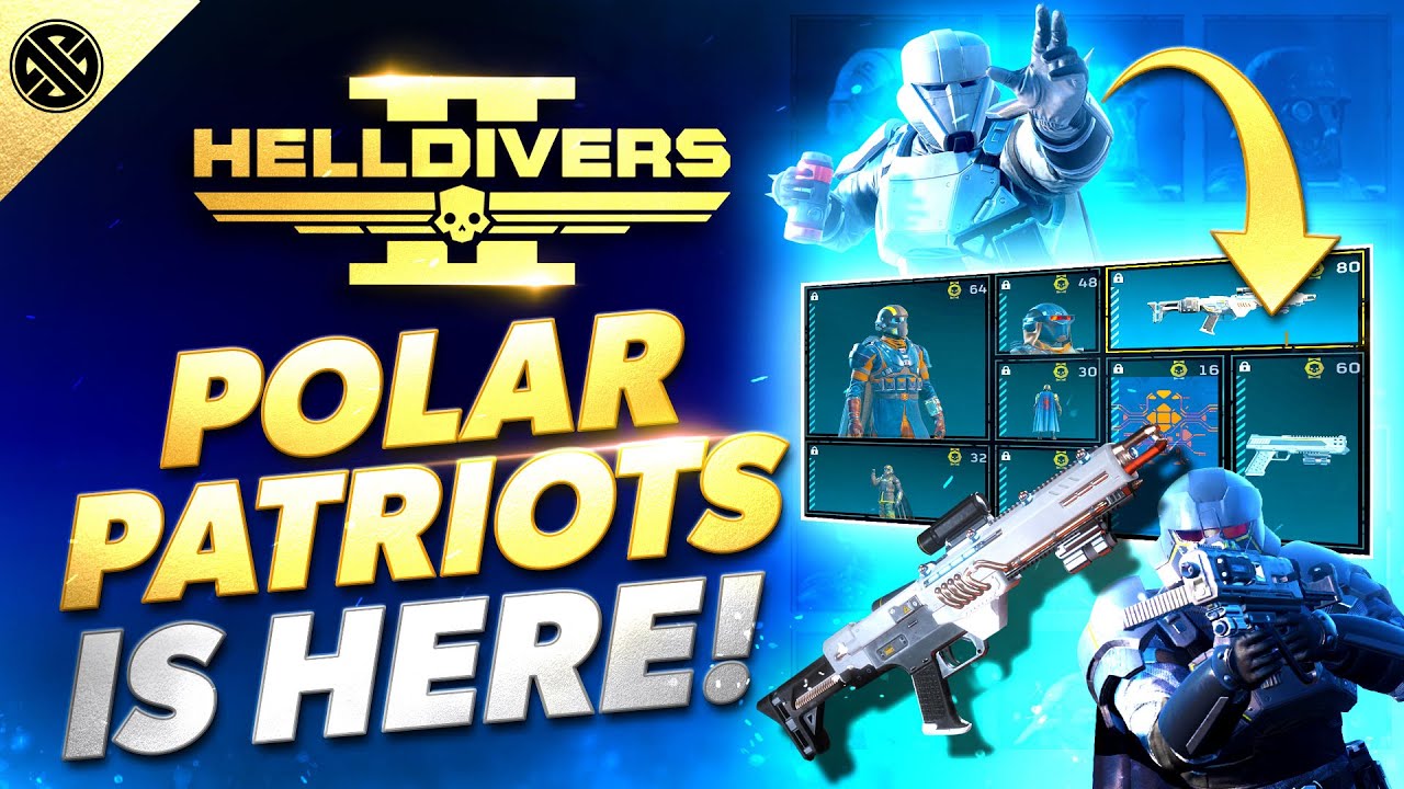 Helldivers 2 New Polar Patriots Warbond Is Here! Checking Out EVERY New ...