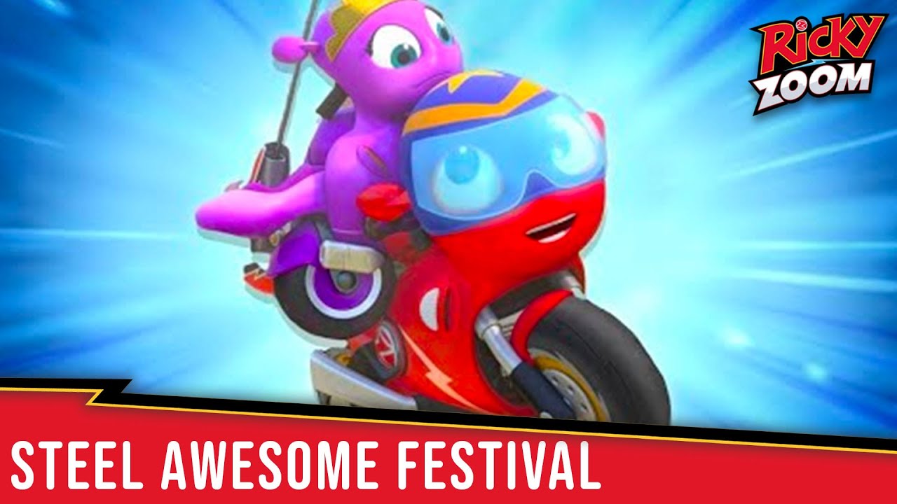 ⚡️ Ricky Zoom⚡️| Ricky Performs at Steel Awesome Fest | Cartoon For ...