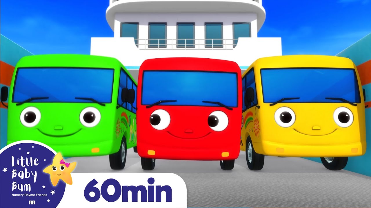Ten Little Buses +More Nursery Rhymes and Kids Songs | Little Baby Bum ...
