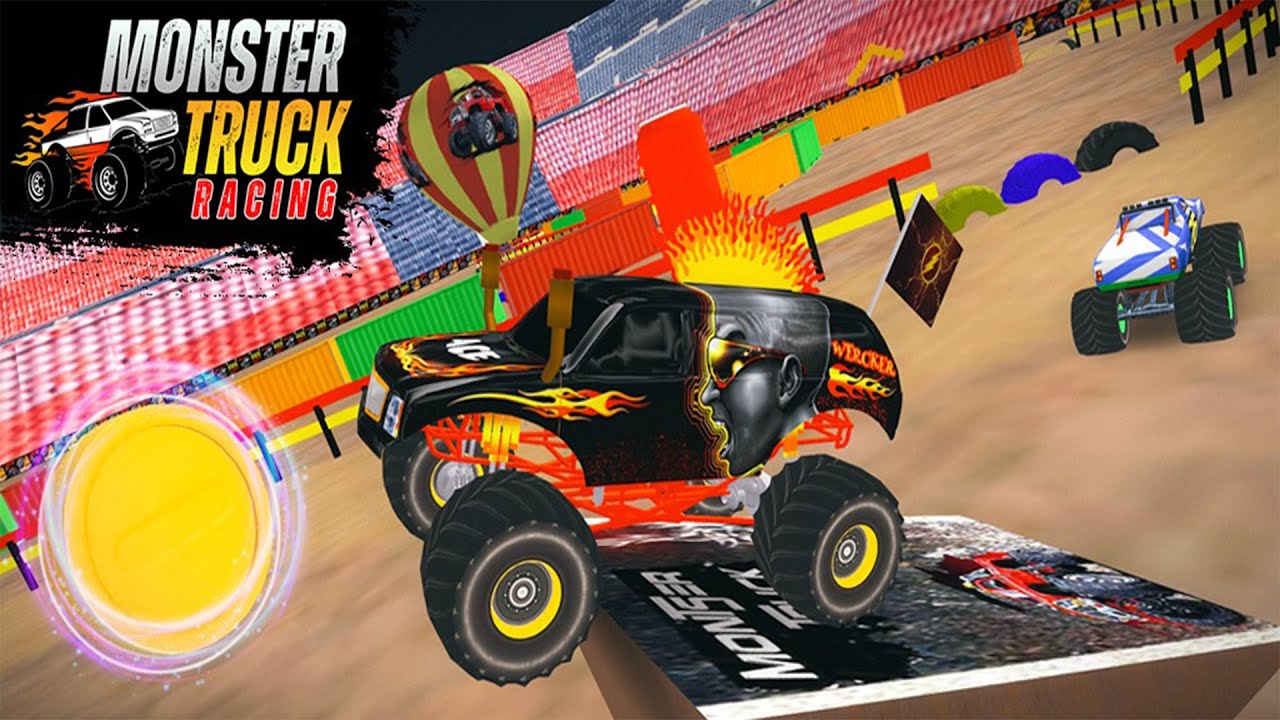 Monster Truck Games 4x4 Jam - Monster Truck Android Gameplay. - YouTube
