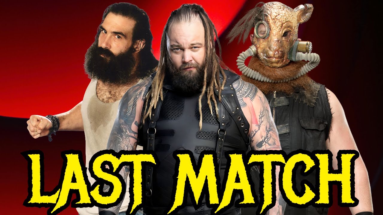 THE WYATT FAMILY Last Match in WWE - YouTube