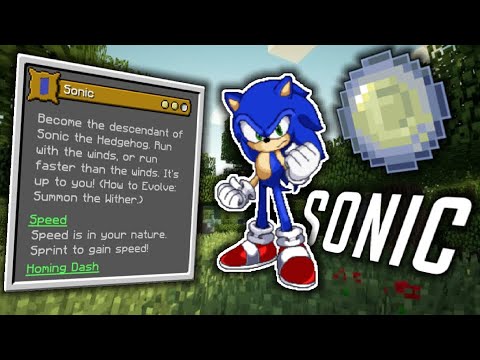 Minecraft Origins Mod: Sonic (Custom Origin) MCPE #minecraft - YouTube