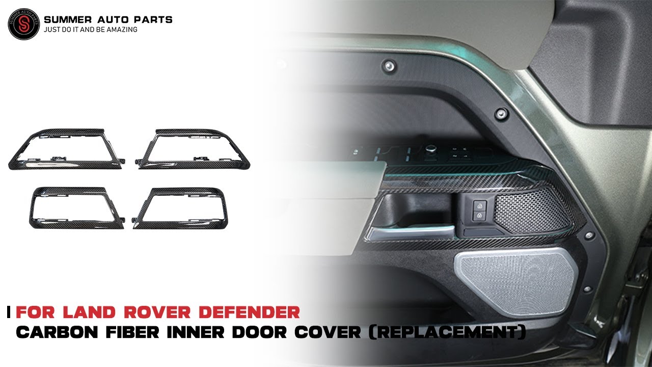 Summer Auto Parts | New Design Carbon Fiber Inner Door Cover ...