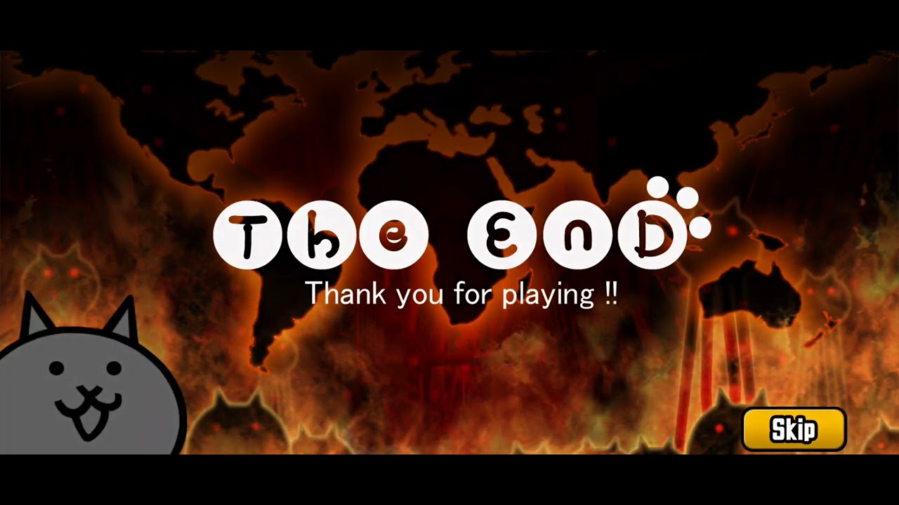 end of chapter 2 the battle cats I played all day everyday to beat ...