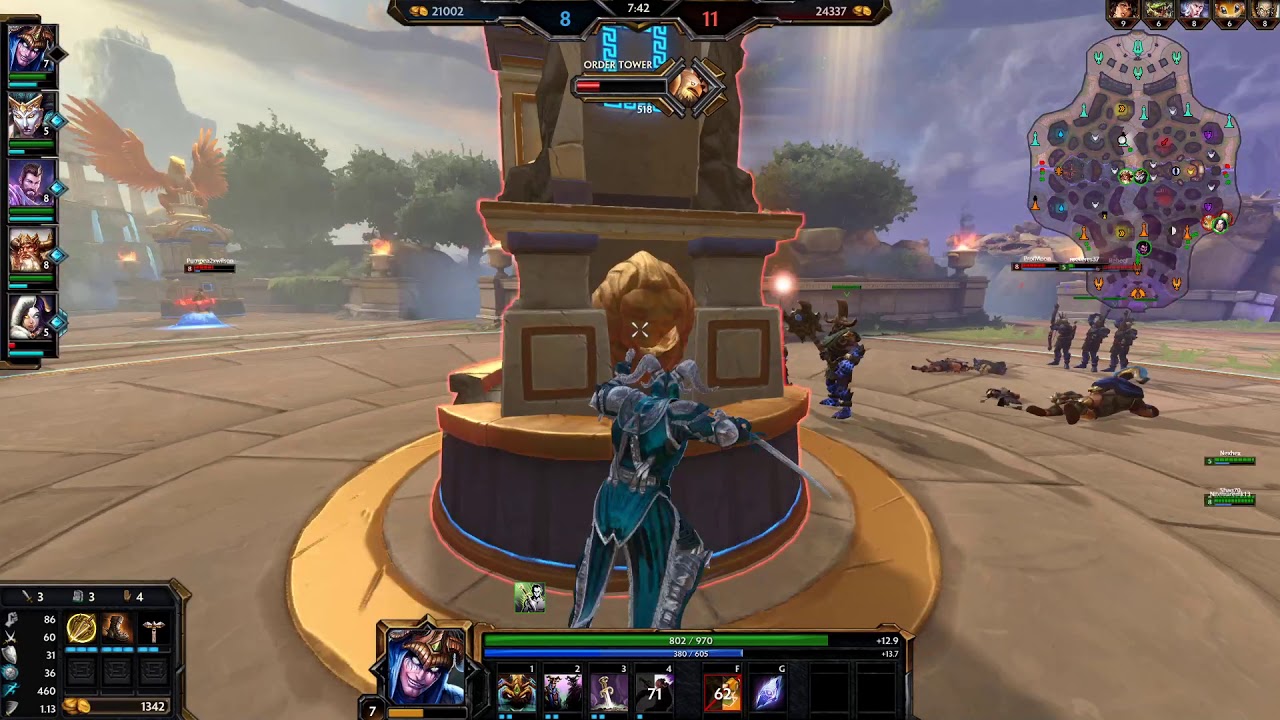 Smite Conquest Gameplay - YouTube