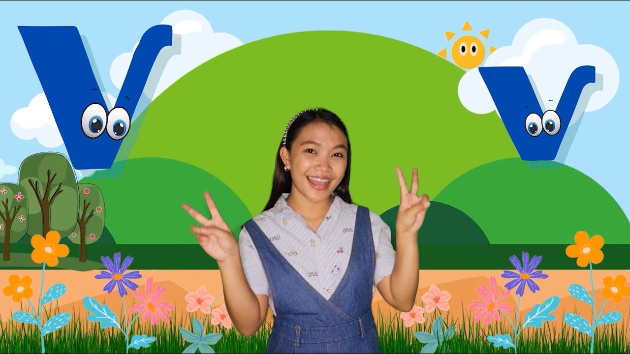 Letrang Vv - Alpabetong Filipino | K-serye - YouTube