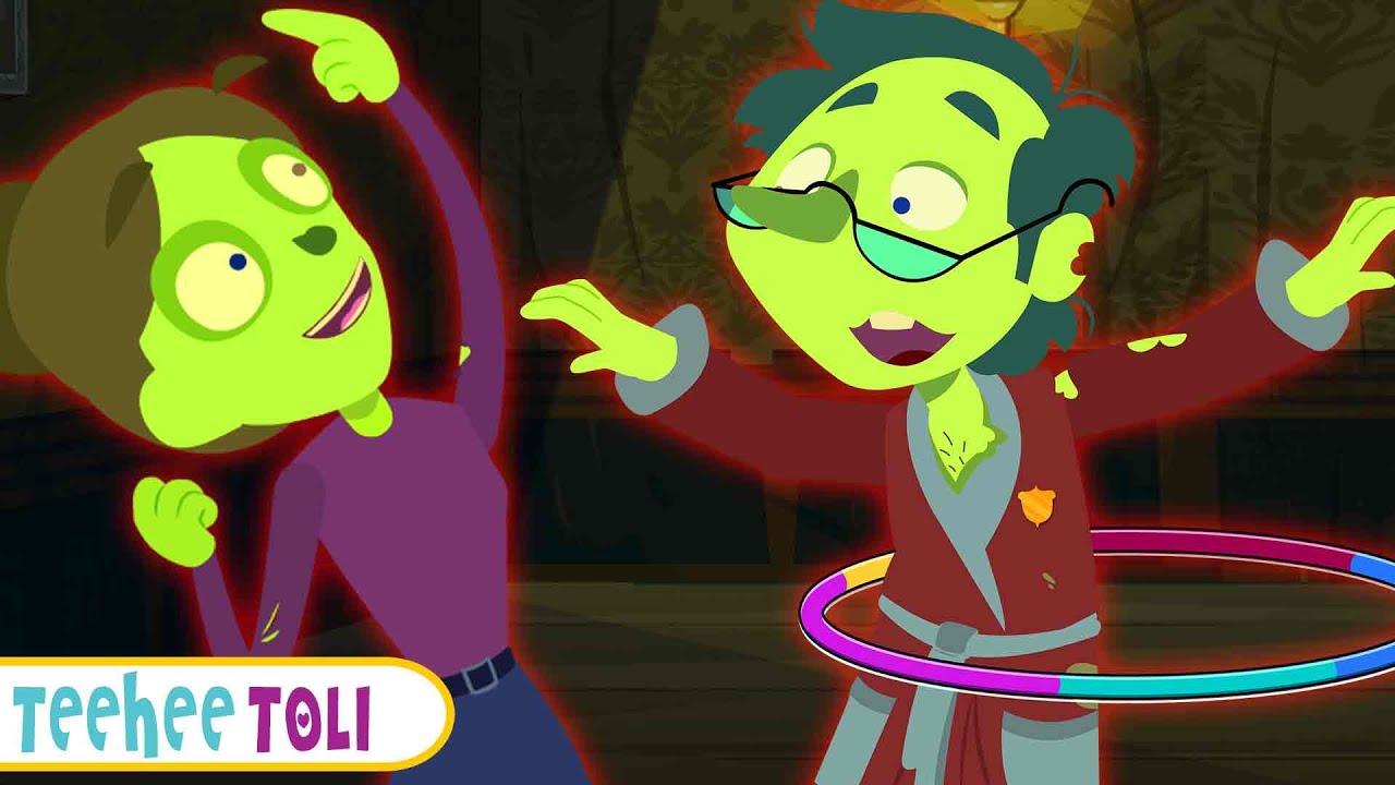 Zombies Ke Sath Karo Exercise | NEW Spooky Nursery Rhymes By Teehee ...