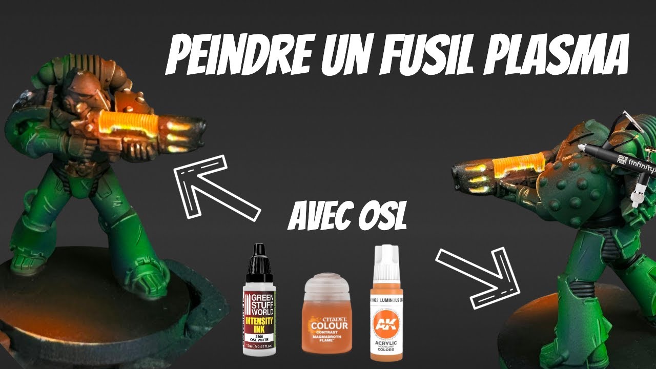 Tuto peinture : peindre un fusil plasma avec osl - YouTube