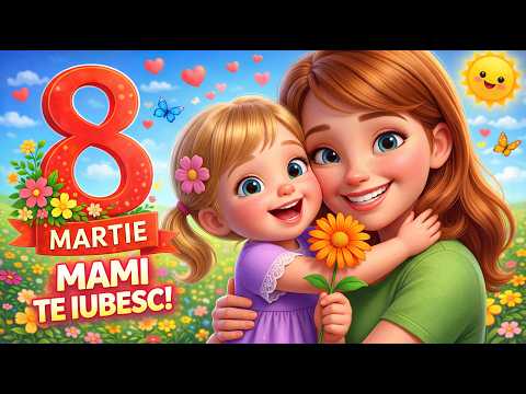 Cântec de 8 Martie pentru Mama Mea 💖 Mami, Mami Te Iubesc | Cântec pentru Copii – Cip-Cirip