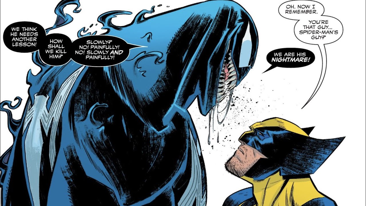 Venom Gets Into A Bar Fight Against Wolverine! - YouTube