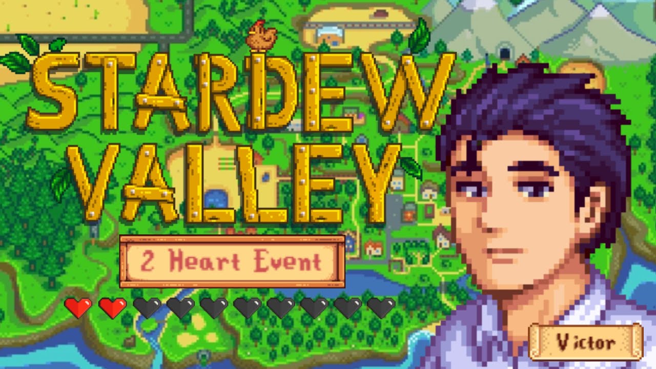 STARDEW EVENT: Victor 2 Heart Event ️ - YouTube