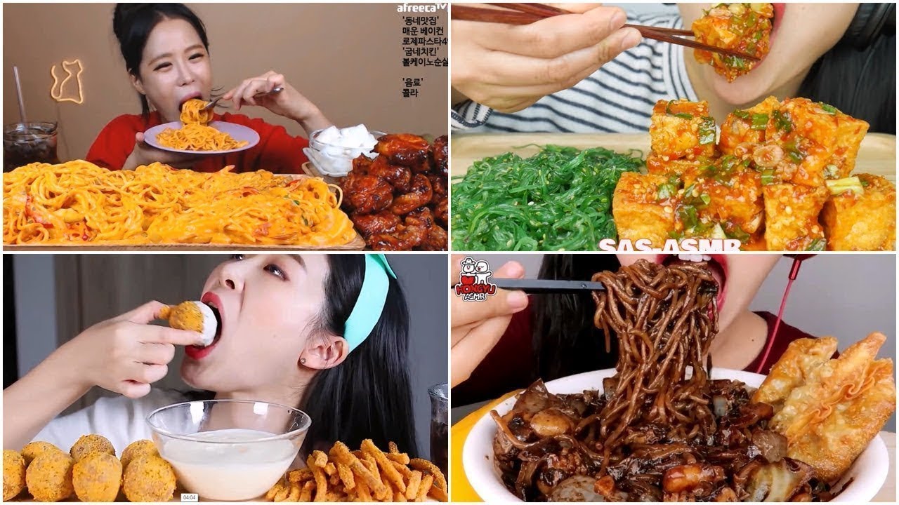 PART 5 | MUKBANG COMPILATION ASMR EATING SOUND EATING SHOW - YouTube