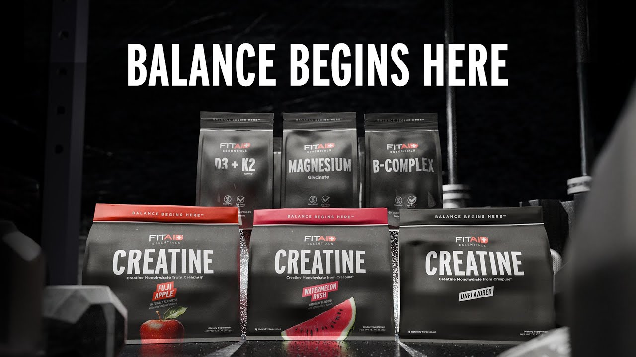Clean Supplements for Real Results | FITAID ESSENTIALS | Creatine, D3 ...