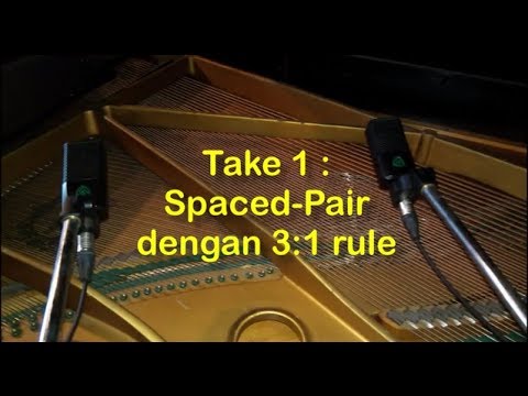 Teknik Miking Spaced Pair pada Grand Piano - YouTube