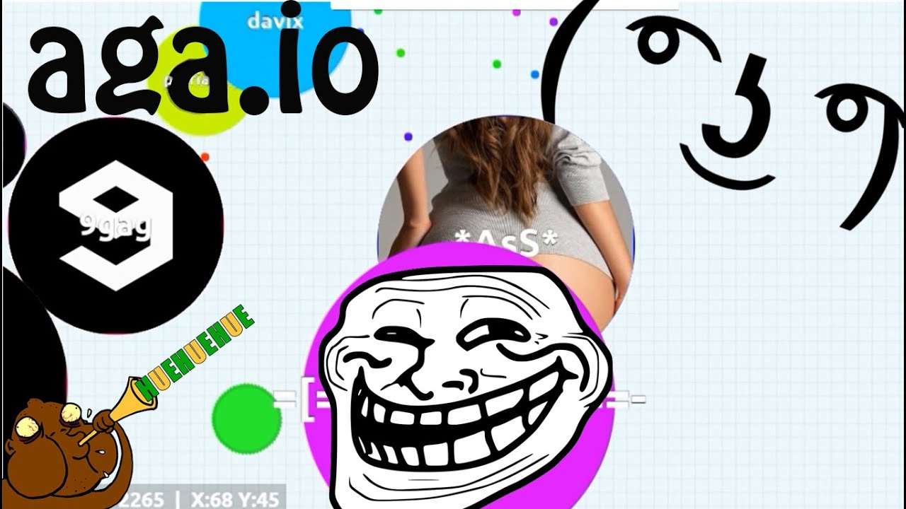 Como Ser Uma Bunda Grande No Agario ͡° ͜ʖ ͡° Youtube