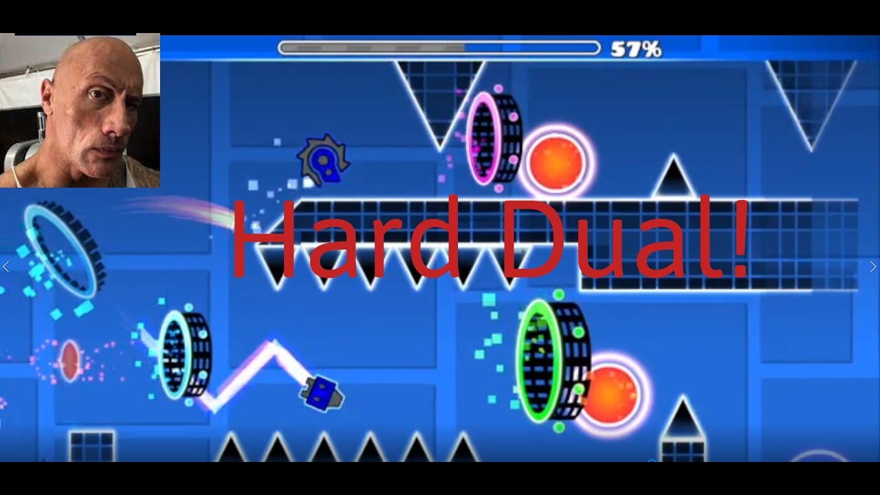 Insanly Hard Dual in Geometry Dash - YouTube