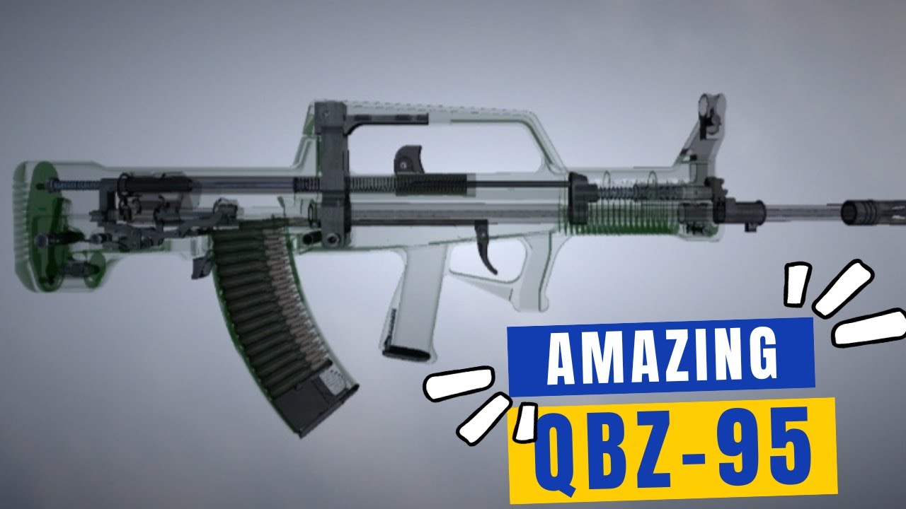 BEST ASSAULT RIFLE QBZ-95 GUN WORKS - YouTube
