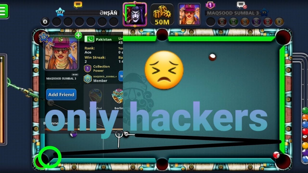 8 ball poll hackers denial hackers no chance to hackers😡 #8ballpollhackers#hackesrs - YouTube