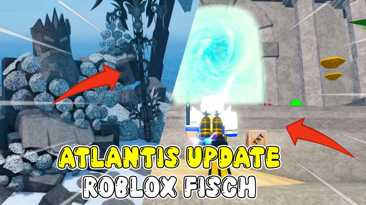 UPDATE ATLANTIS SUDAH MULAI DI FISCH ROBLOX - YouTube