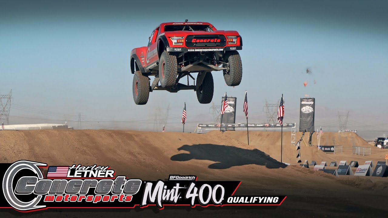 Concrete Motorsports || Mint 400 2021 Qualifying Run || Harley Letner ...